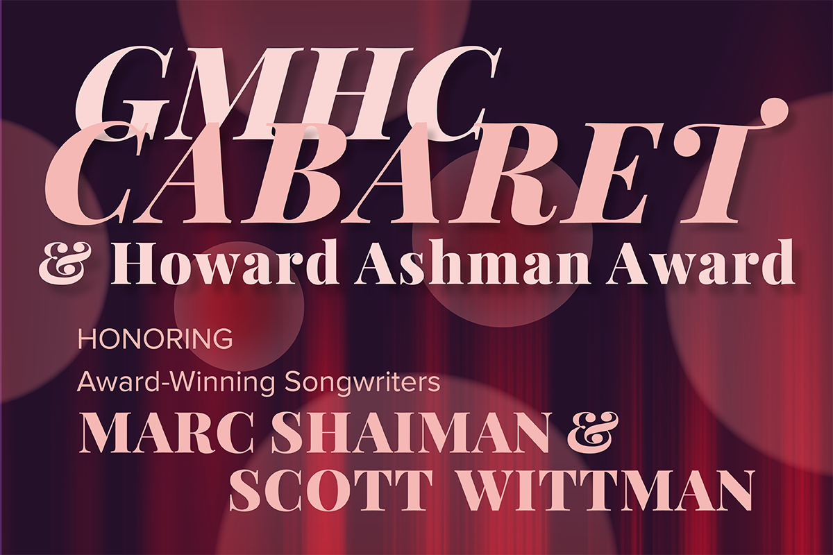2025 GMHC Cabaret & Howard Ashman Award - GMHC